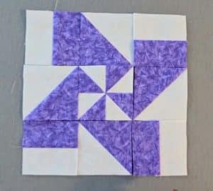 Wallflowers Disappearing Pinwheel Quilt - DIY Joy