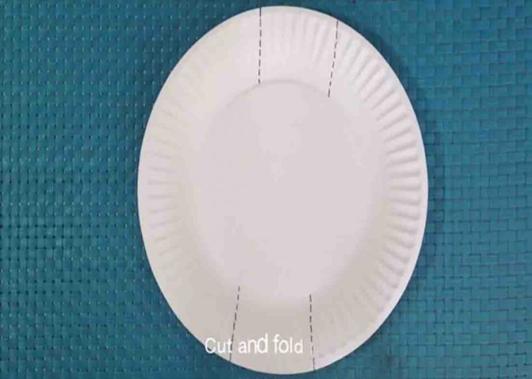 DIY Cookie Basket Using A Paper Plate - DIY Joy