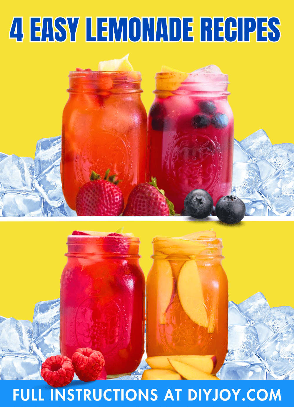 4 Easy Lemonade Recipes