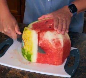 Best and Easiest Way to Cut a Watermelon - DIY Joy