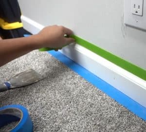 How to Paint Baseboards Over Carpet Neatly - DIY Joy