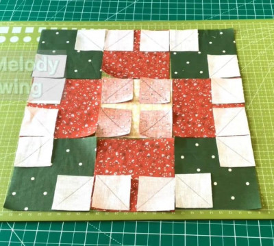 Easy and Beginner-Friendly Flower Quilt Block - DIY Joy