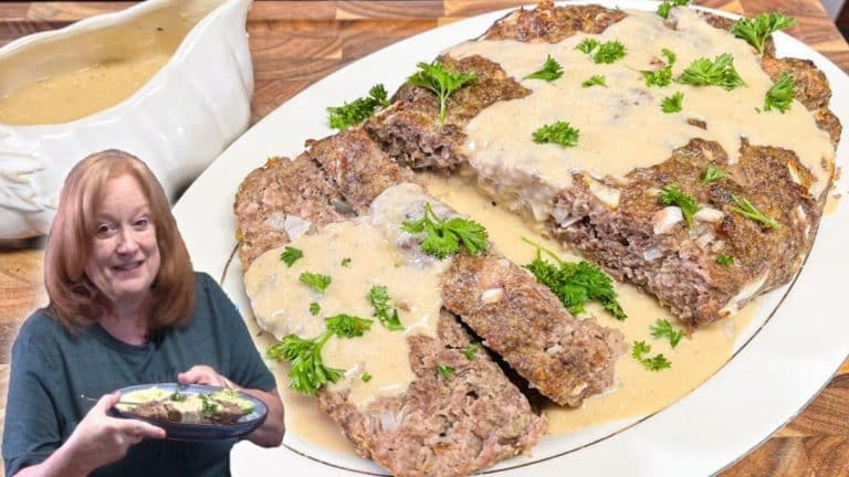 Easy-to-Make Swedish Meatball Meatloaf - DIY Joy