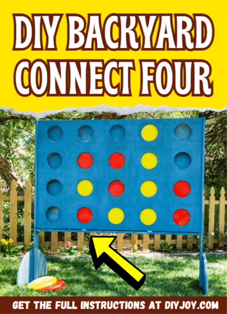 How to Build a DIY Backyard Connect Four - DIY Joy
