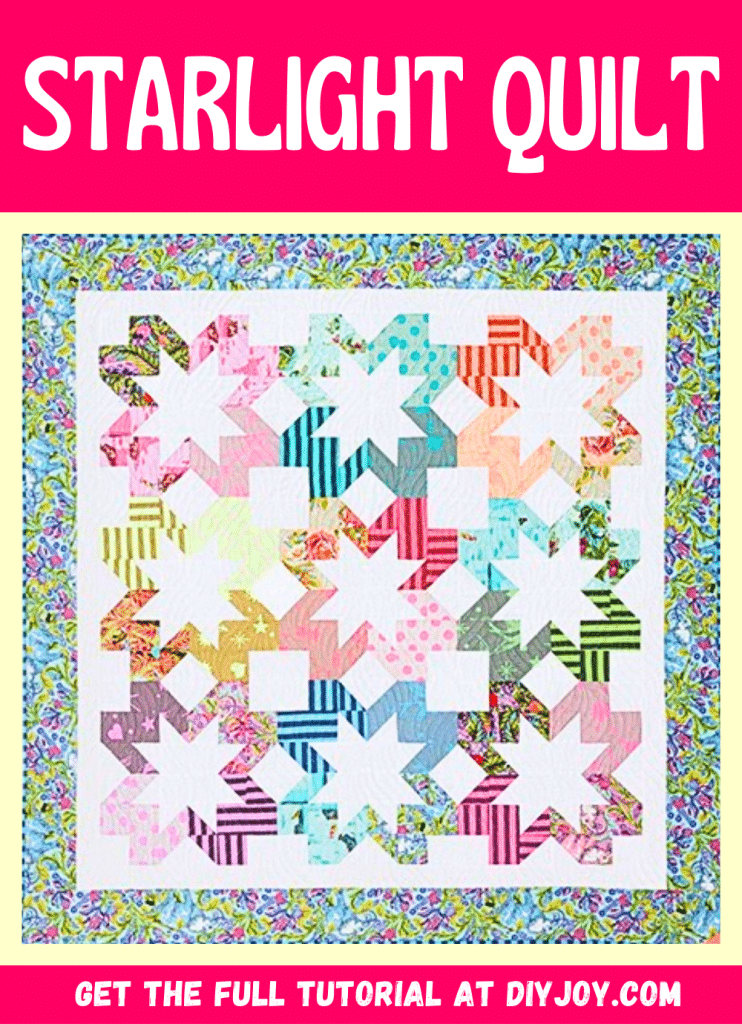 How to Make a Starlight Quilt (with Free Pattern) - DIY Joy