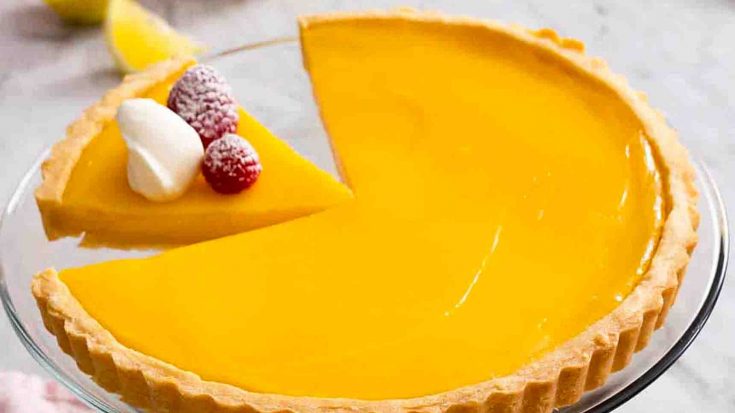 Classic Lemon Tart Recipe - DIY Joy