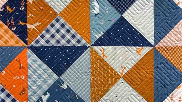Easy Quarter-Square Triangle Blocks - DIY Joy