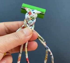 DIY Chunky Statement Liberty Braid Bracelet - DIY Joy