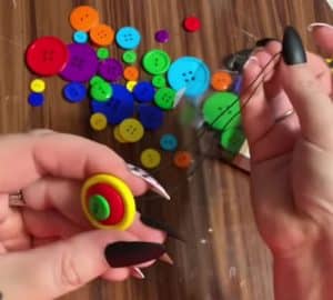 How to Make a DIY Button Flower Bouquet - DIY Joy