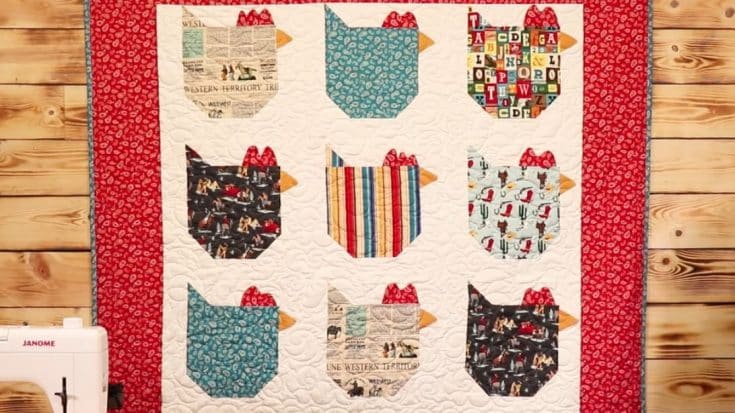 Funky Chicken Quilt Pattern - DIY Joy
