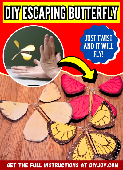 How to Make DIY Escaping Butterfly - DIY Joy
