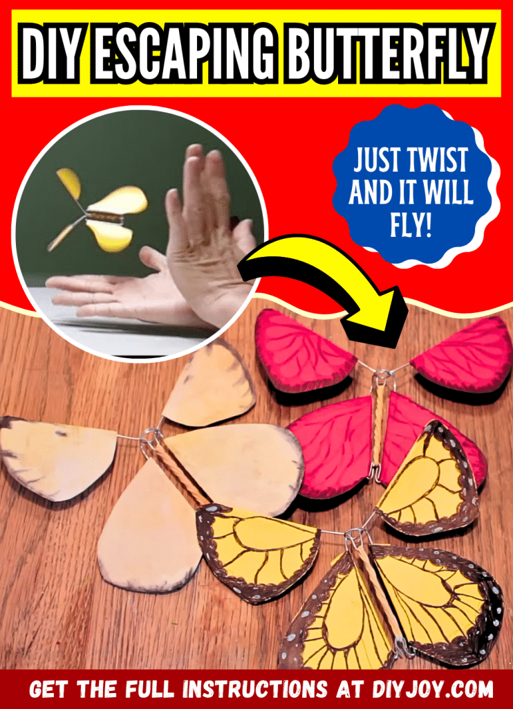 How to Make DIY Escaping Butterfly - DIY Joy