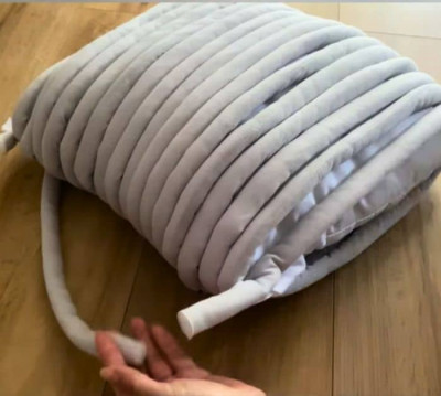 How to Make Big Chunky Braided Pillow - DIY Joy