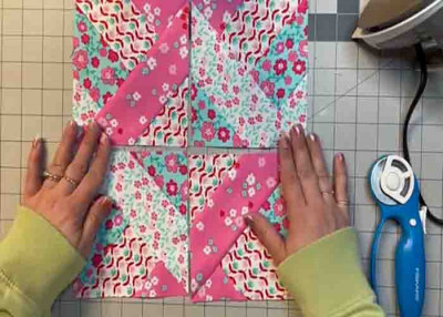 Hidden Wells Quilt Block Tutorial - DIY Joy