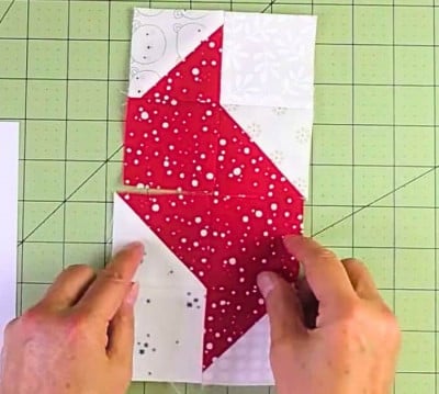 How to Make a Scrappy Squiggle Quilt Block - DIY Joy