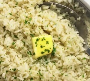 Easy & Tasty Garlic Butter Rice Recipe - DIY Joy