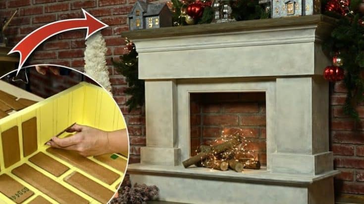 How to Make a Realistic DIY Faux Fireplace - DIY Joy