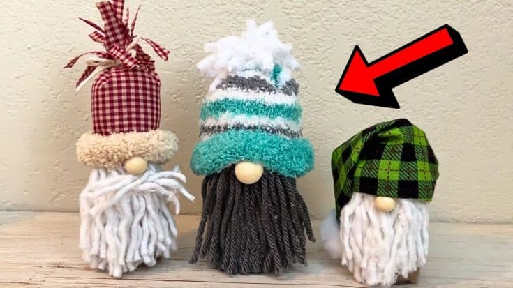 How to Upcycle an Old Pill Bottle Into a DIY Gnome - DIY Joy