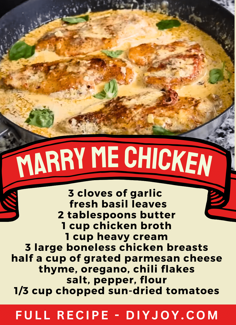 Best Marry Me Chicken Recipe