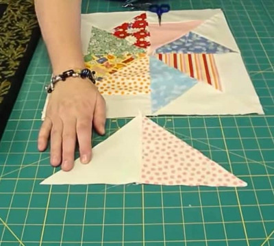 Stack and Whack Quilt Using Turnovers - DIY Joy