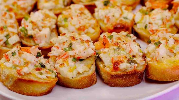 Shrimp and Crab Toast Recipe - DIY Joy