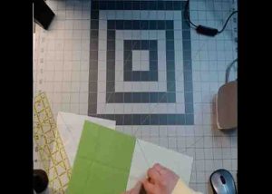 Slanted Diamonds Quilt Block Tutorial - DIY Joy