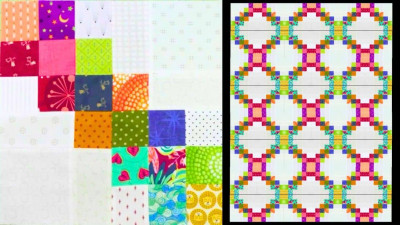 Beginner-Friendly Garden Path Quilt Block Tutorial - DIY Joy