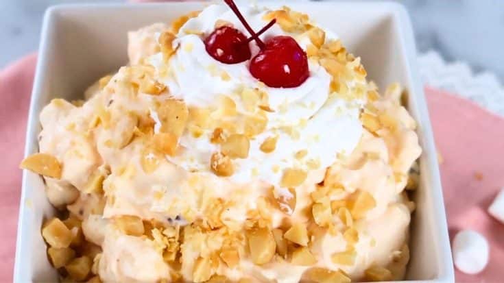 Easy Hawaiian Pineapple Coconut Fluff Recipe - DIY Joy