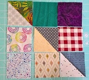 Easy Shaded Nine Patch Scrap Quilt Tutorial - DIY Joy