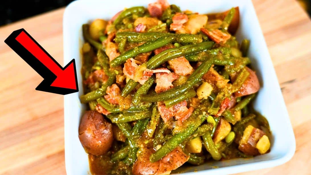 Easy Southern Style Green Beans and Potatoes Recipe - DIY Joy