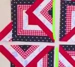 Easy Strata Star Table Topper Quilt Tutorial - DIY Joy