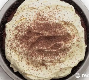 Easy-to-Make Frozen Chocolate Pudding Pie - DIY Joy