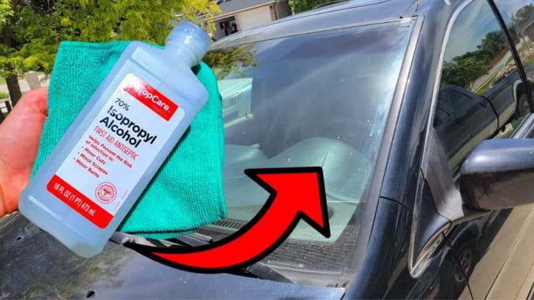 How to Make Your Windshield Clear Using Alcohol - DIY Joy