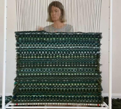 How to Weave Rug From Old Clothes - DIY Joy