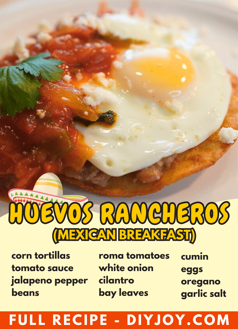 Huevos Rancheros (Mexican Breakfast)
