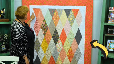 Simple Diamond Quilt With Jenny Doan - DIY Joy
