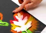 DIY Fall Leaf Chalk Art Tutorial - DIY Joy