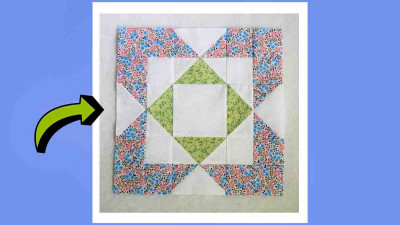 The Traditional Four Squares Quilt Block Tutorial - DIY Joy