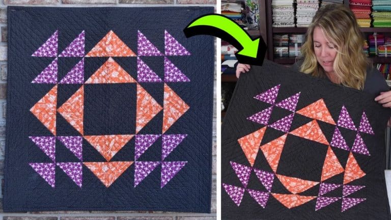 Easy Homespun Quilted Table Topper Tutorial - DIY Joy