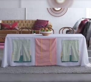 Easy DIY Tablecloth Playhouse Tutorial - DIY Joy