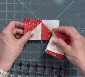 How to Make a Peppermint Quilt Block - DIY Joy