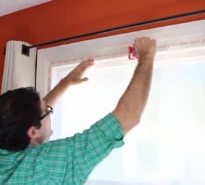 How to Insulate Your Windows with Plastic Film - DIY Joy