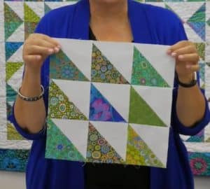 Tranquil Triangles Quilt With Jenny Doan - DIY Joy