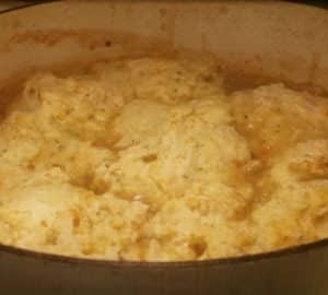 Easy One-Pot Chicken Stew & Dumplings Recipe - DIY Joy