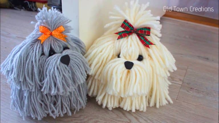How to Make Wool Puppies - DIY Joy