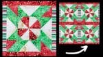 How to Make a Peppermint Quilt Block - DIY Joy