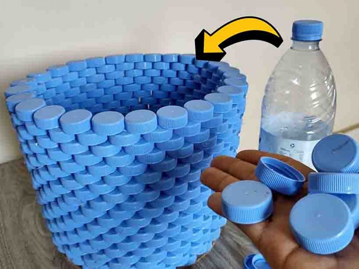 Upcycled Plastic Bottle Tops