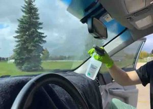 The Easiest Way to Clean the Inside of Your Windshield - DIY Joy