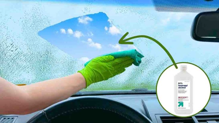 The Easiest Way to Clean the Inside of Your Windshield - DIY Joy