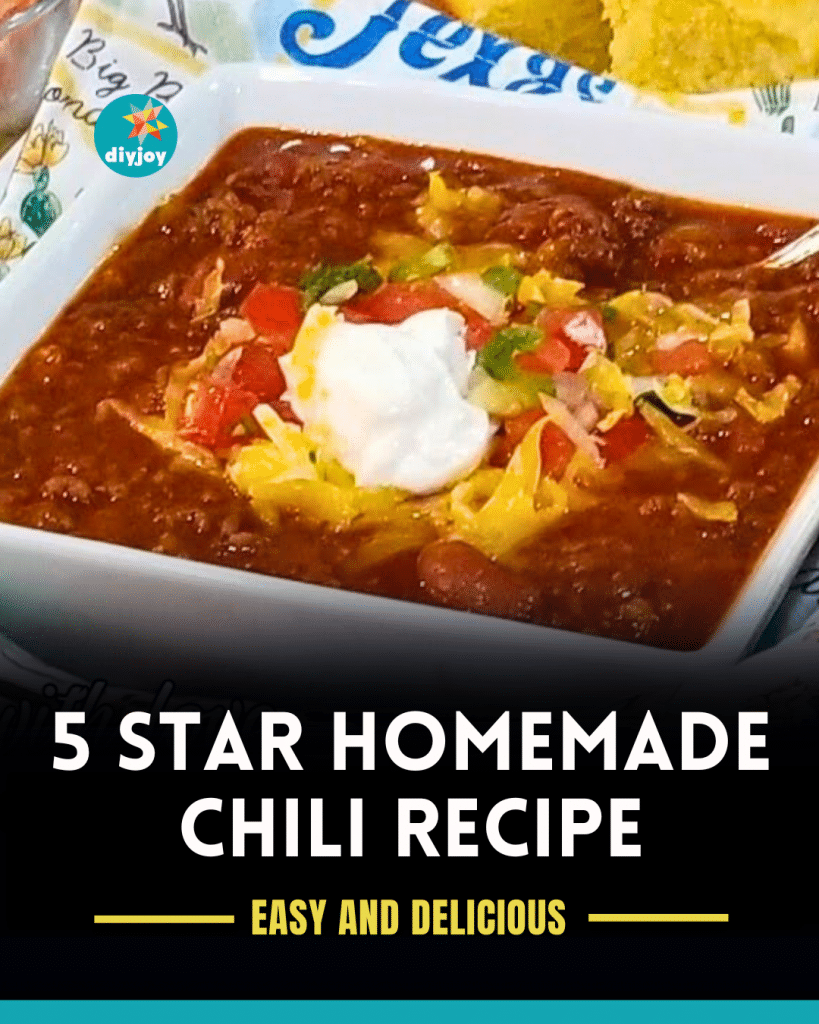 5-Star Homemade Chili Recipe